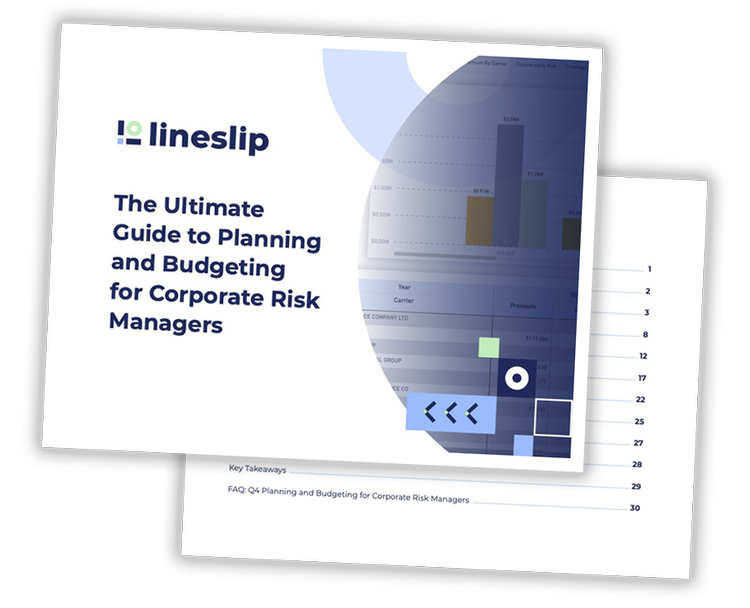 Corporate Risk Management Guide to Budgeting | LineSlip Solutions